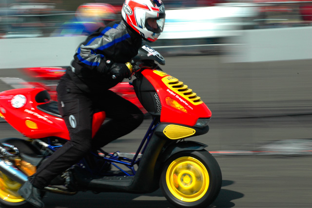 Loon Racing - scooter racing from elvington straightliners x-race